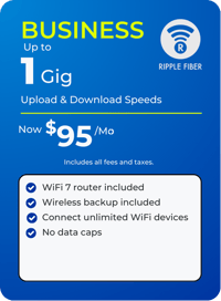 Small Business Plans and Pricing | Ripple Fiber