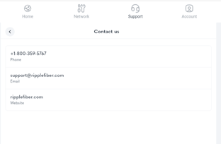 Support | Ripple Fiber